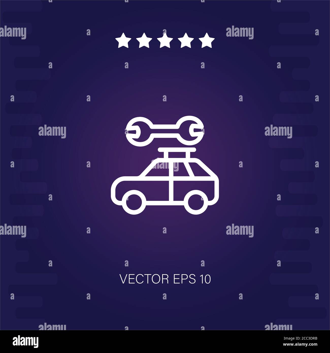 car repair vector icon modern illustration Stock Vector Image & Art - Alamy