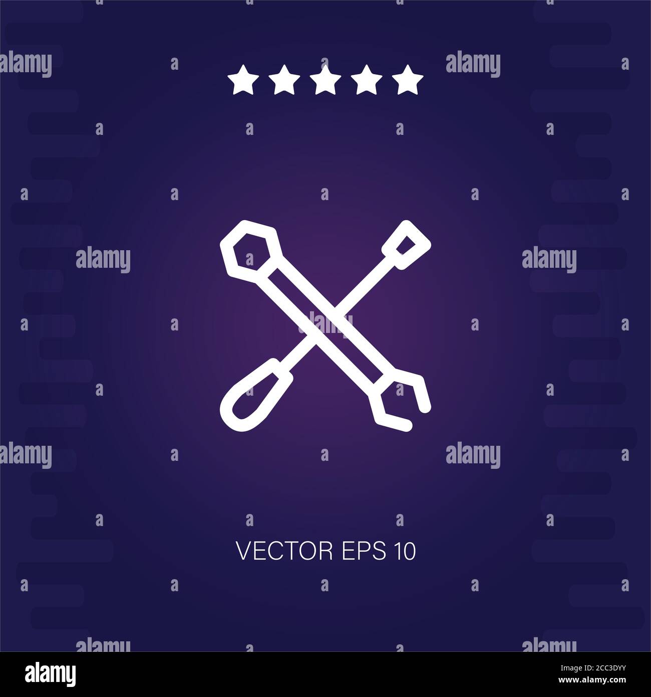 repair tools vector icon modern illustration Stock Vector Image & Art ...