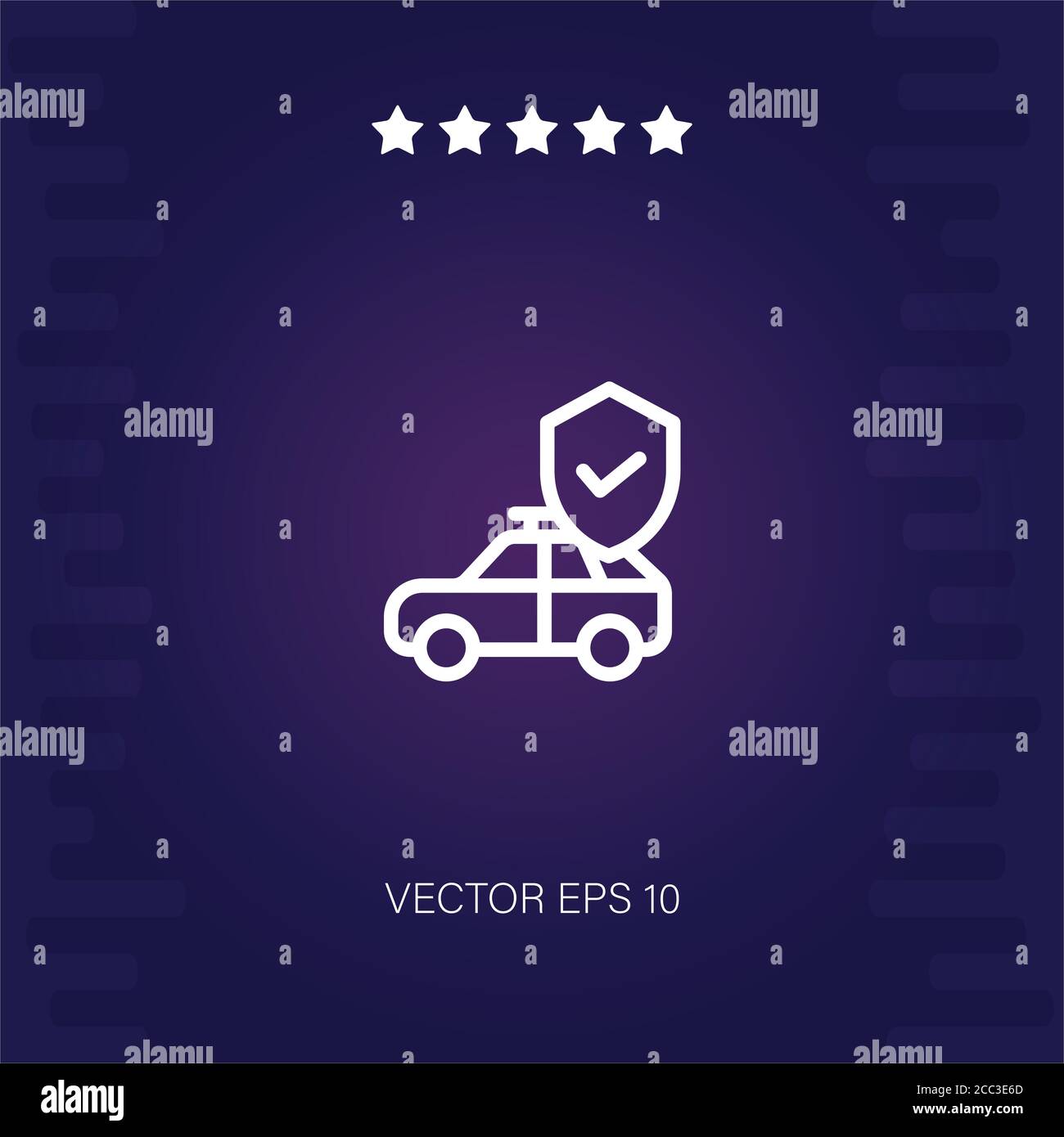 insurance vector icon modern illustration Stock Vector Image & Art - Alamy