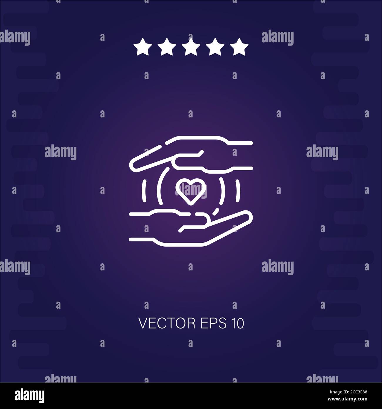 compassion vector icon modern illustration Stock Vector Image & Art - Alamy