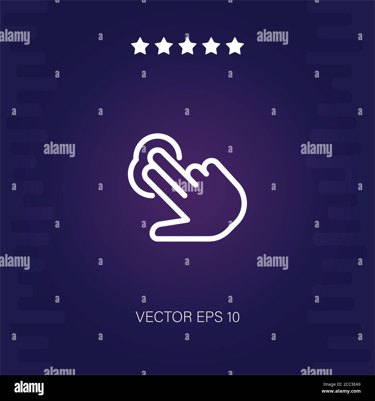 tap vector icon modern illustration Stock Vector Image & Art - Alamy