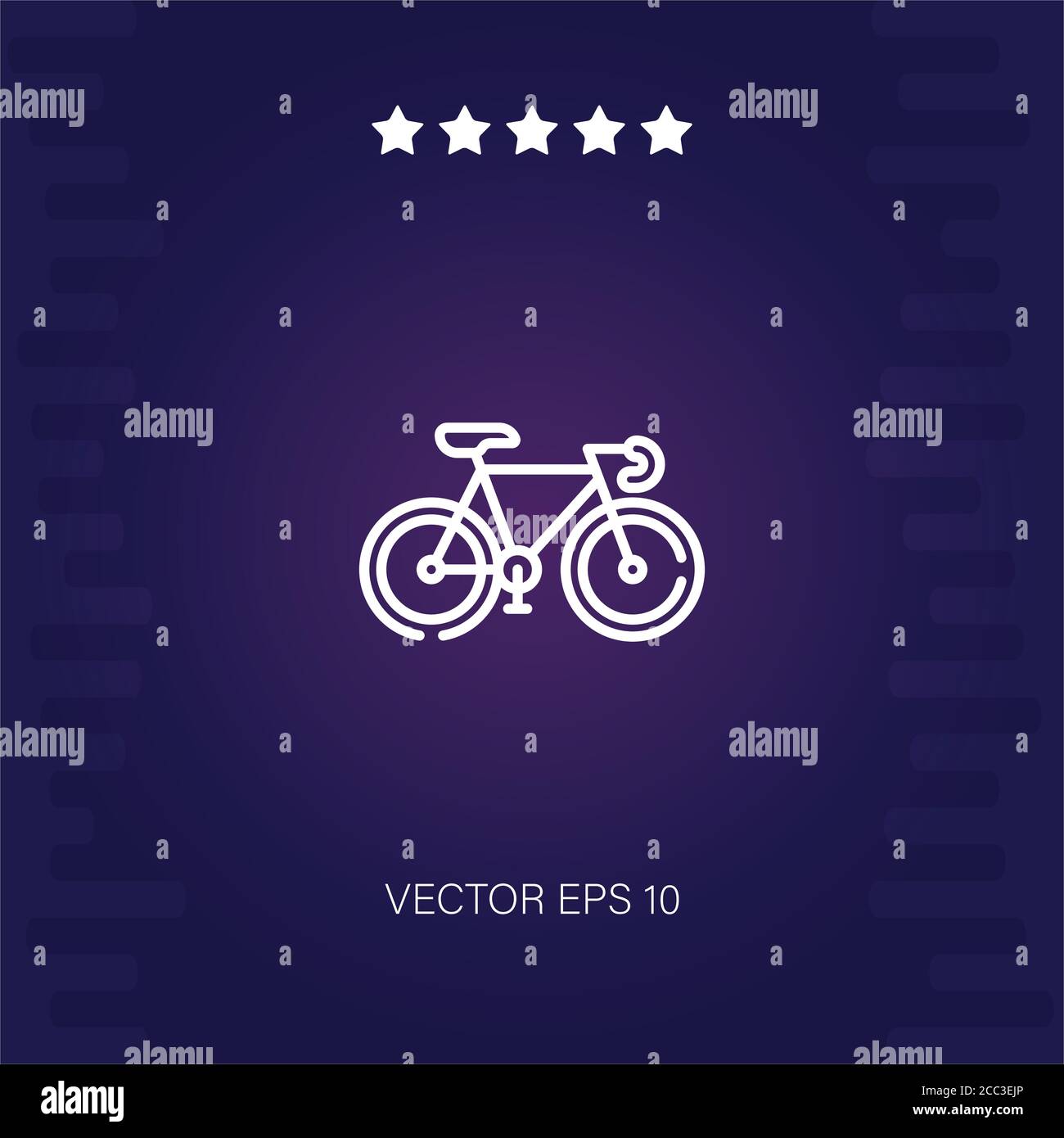 bicycle vector icon modern illustration Stock Vector Image & Art - Alamy