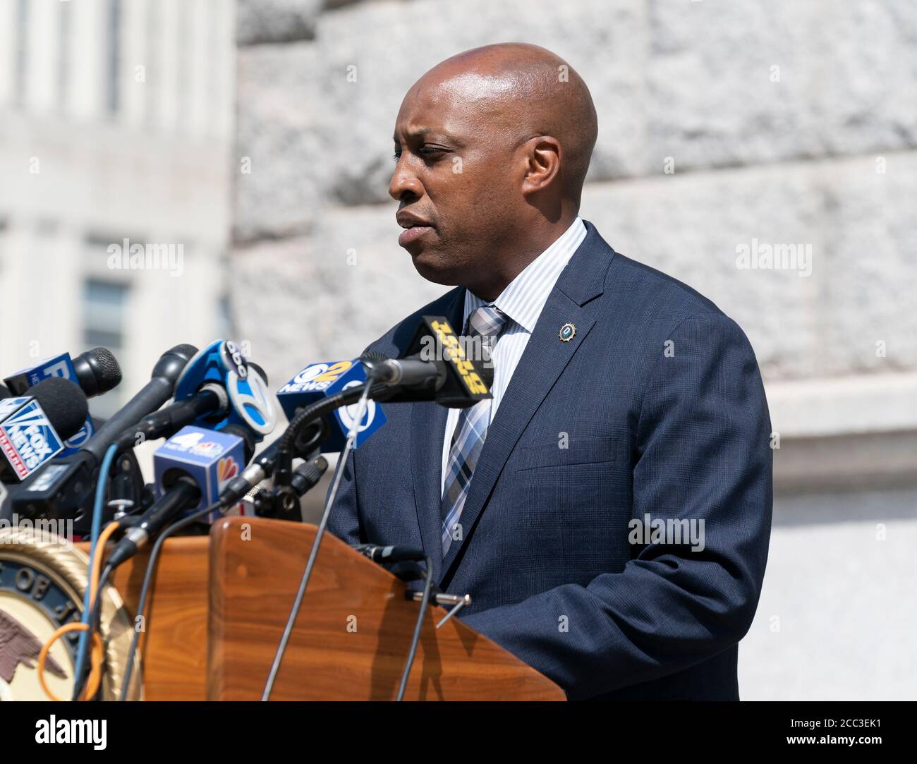 Nypd chief of detectives rodney harrison hi-res stock photography and ...