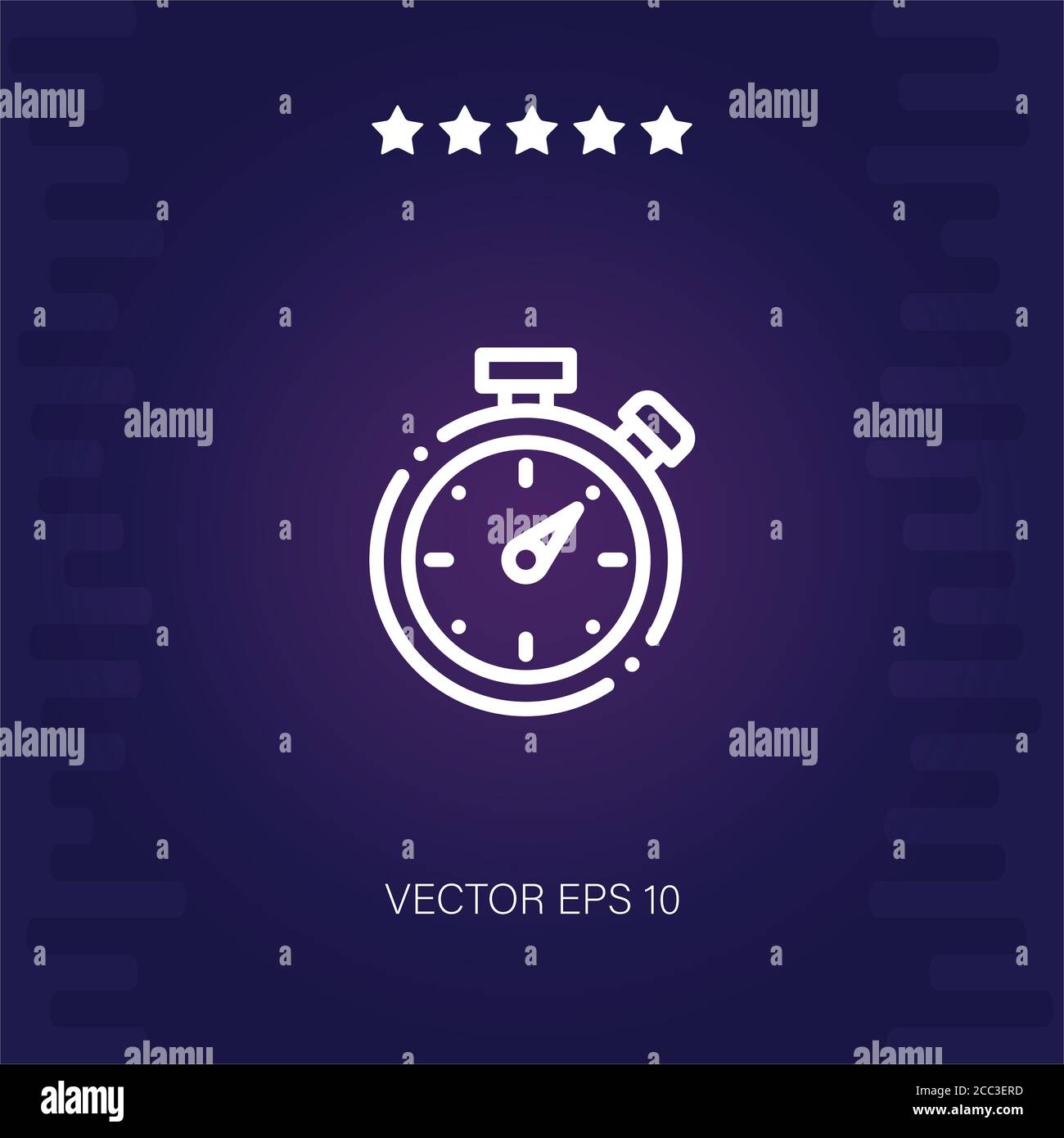 timer vector icon modern illustration Stock Vector Image & Art - Alamy