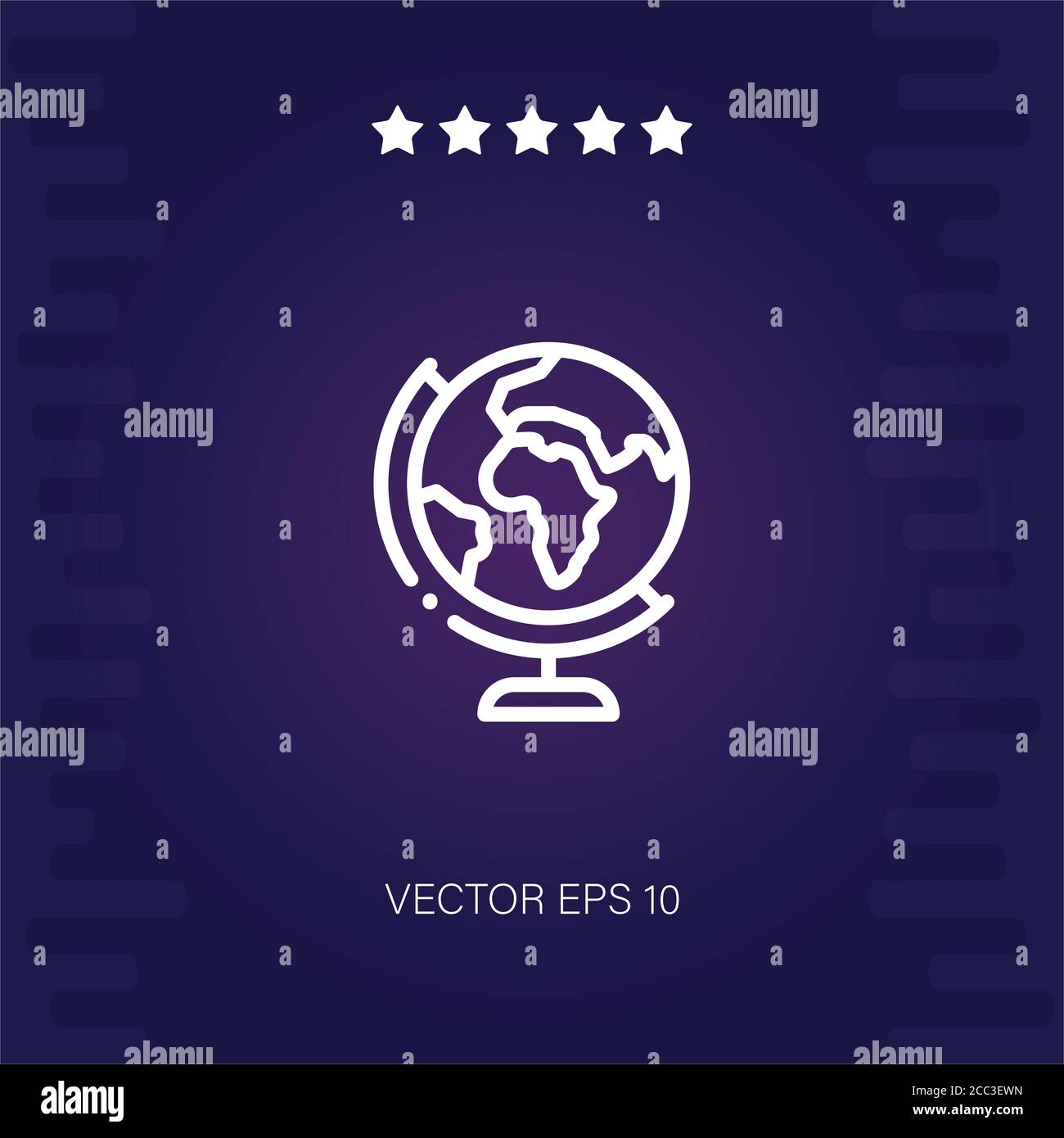 geography vector icon modern illustration Stock Vector Image & Art - Alamy