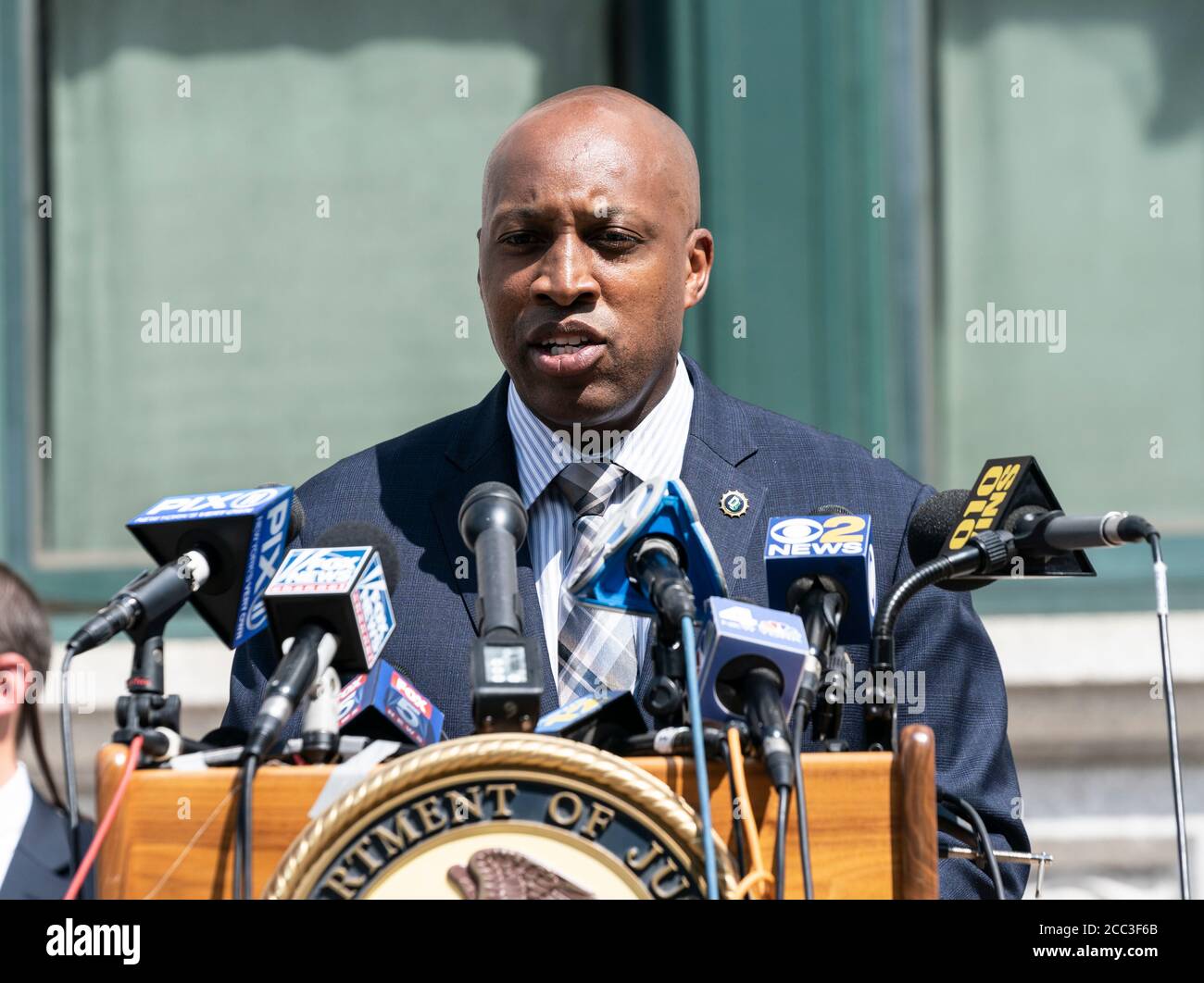 New York, NY - August 17, 2020: NYPD Chief of Detectives Rodney ...