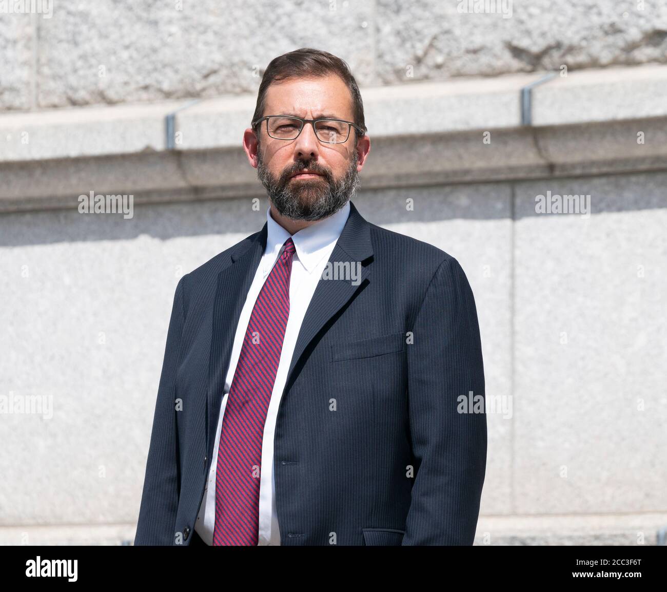 New York, NY - August 17, 2020: Acting U.S. Attorney Seth DuCharme ...