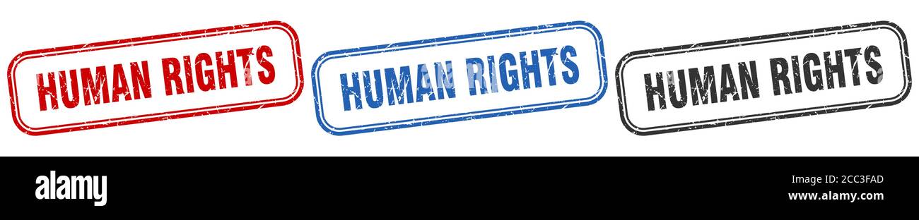Human rights square Stock Vector Images - Alamy