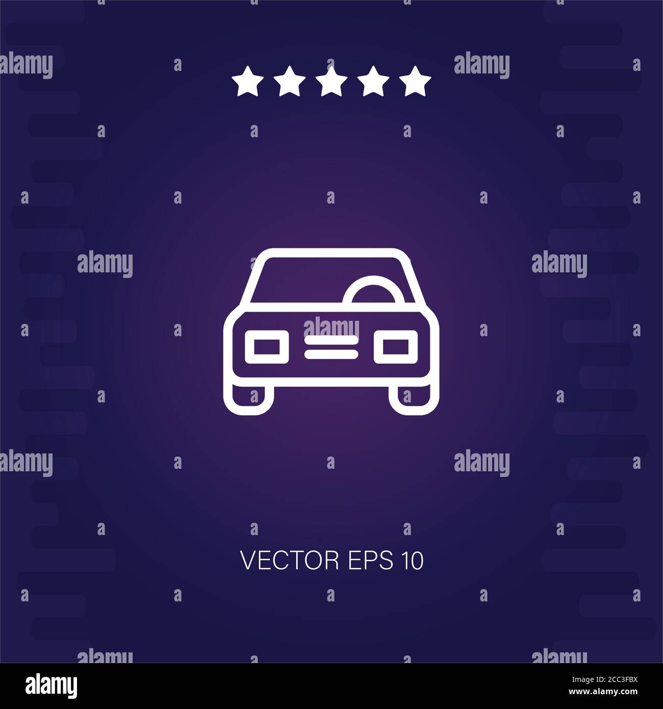car vector icon modern illustration Stock Vector Image & Art - Alamy