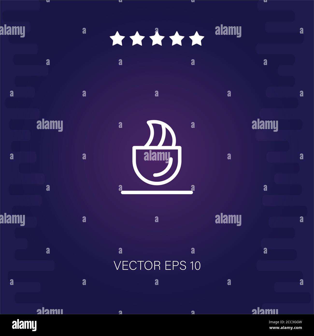 cream cheese vector icon modern illustration Stock Vector Image & Art ...