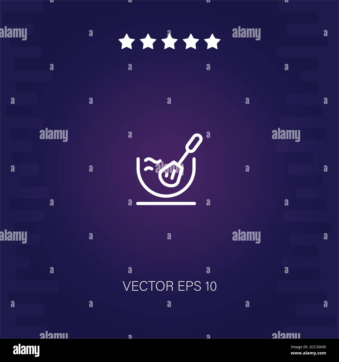 dough making vector icon modern illustration Stock Vector Image & Art ...