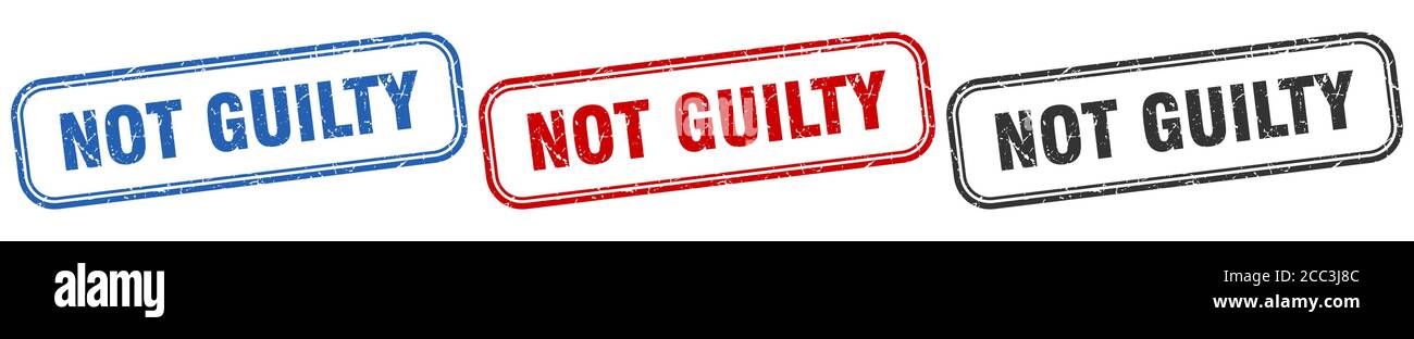 Guilty red square vintage hi-res stock photography and images - Alamy