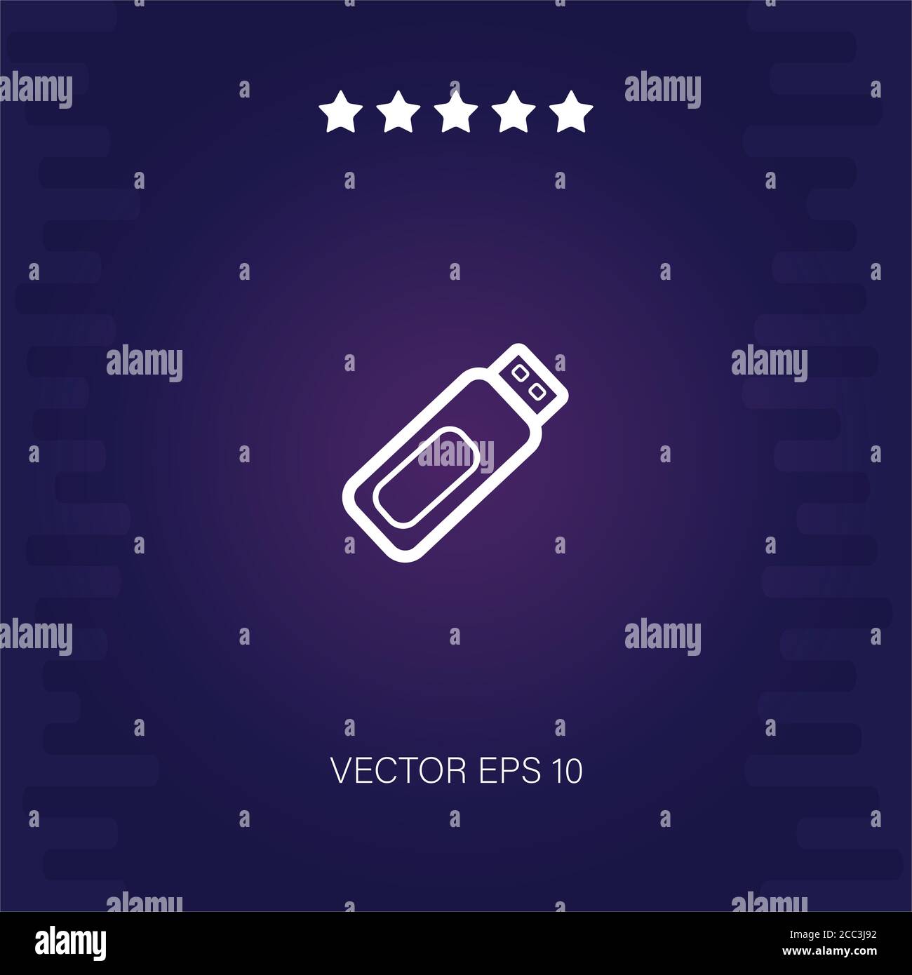 pendrive vector icon modern illustration Stock Vector Image & Art - Alamy