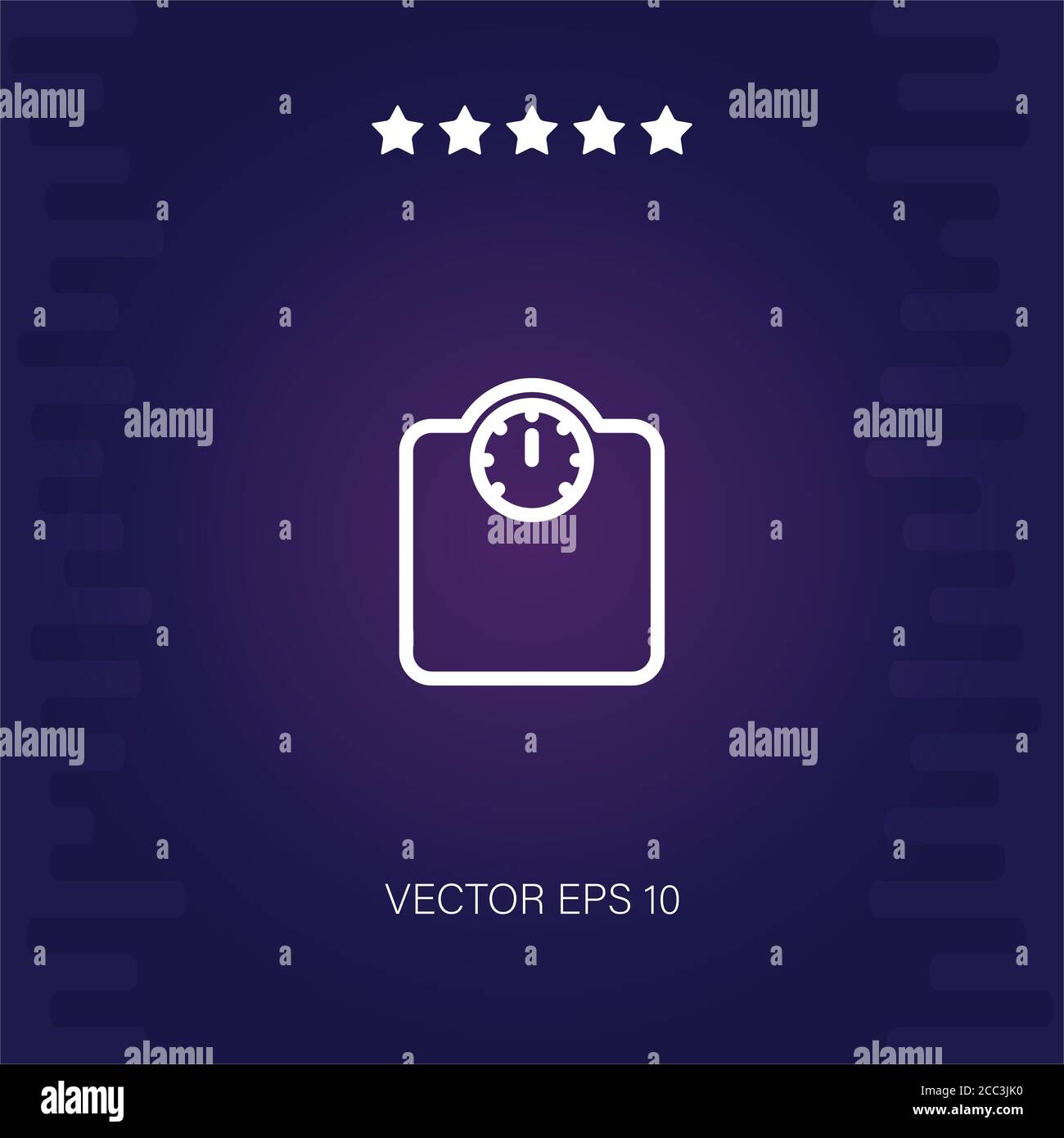 scales vector icon modern illustration Stock Vector Image & Art - Alamy