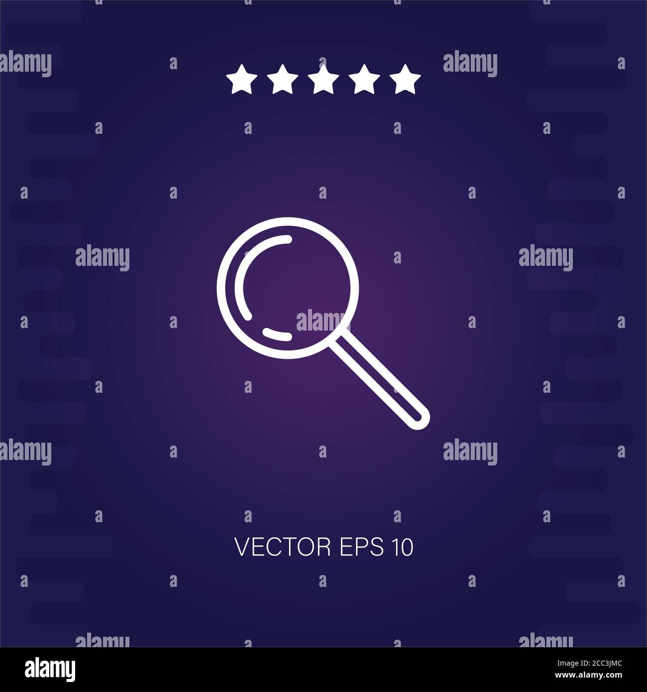 search vector icon modern illustration Stock Vector Image & Art - Alamy
