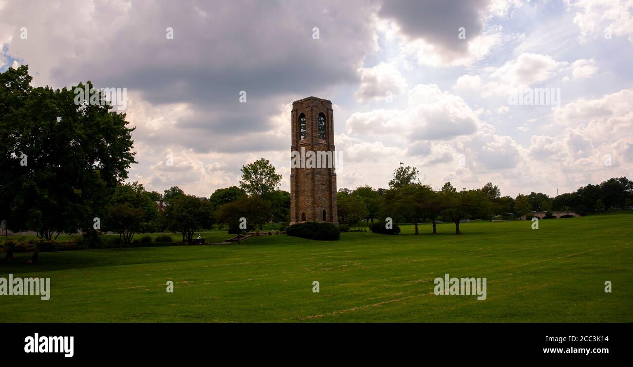 Image of Baker Park, Frederick on a cloudy day. Photo features the 70 ...