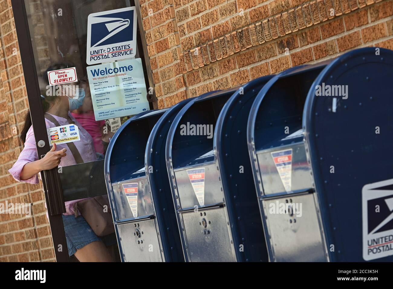U s post office logo hi-res stock photography and images - Alamy