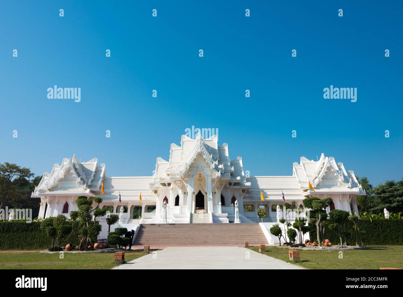 Lumbini, Nepal - The Royal Thai Monastery in Lumbini, Nepal. Lumbini ...