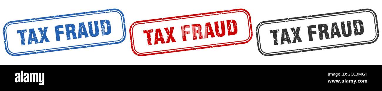 Tax fraud sign square Stock Vector Images - Alamy