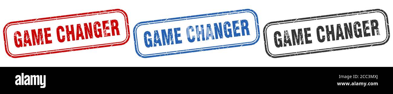 Game changer stamp Stock Vector Images - Alamy