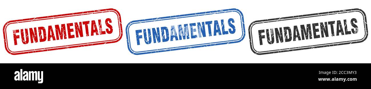 Fundamentals rubber stamp hi-res stock photography and images - Alamy
