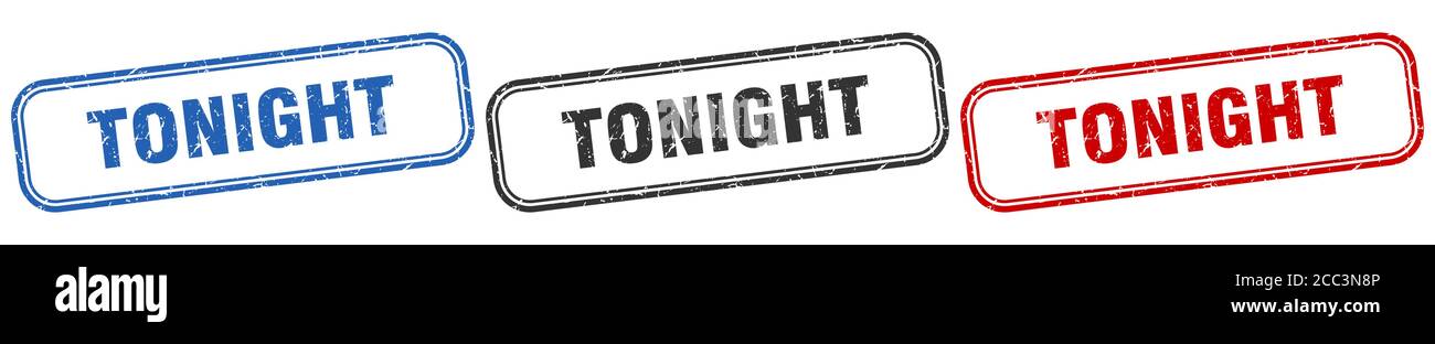 Tonight stamp hi-res stock photography and images - Alamy