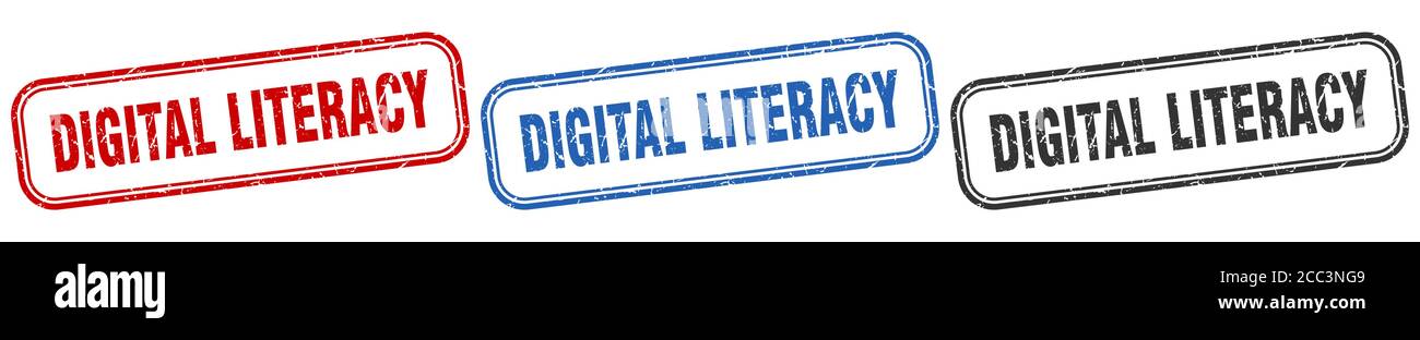 Digital literacy stamp hi-res stock photography and images - Alamy