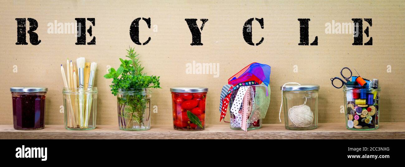 Reuse text on recycled hi-res stock photography and images - Alamy