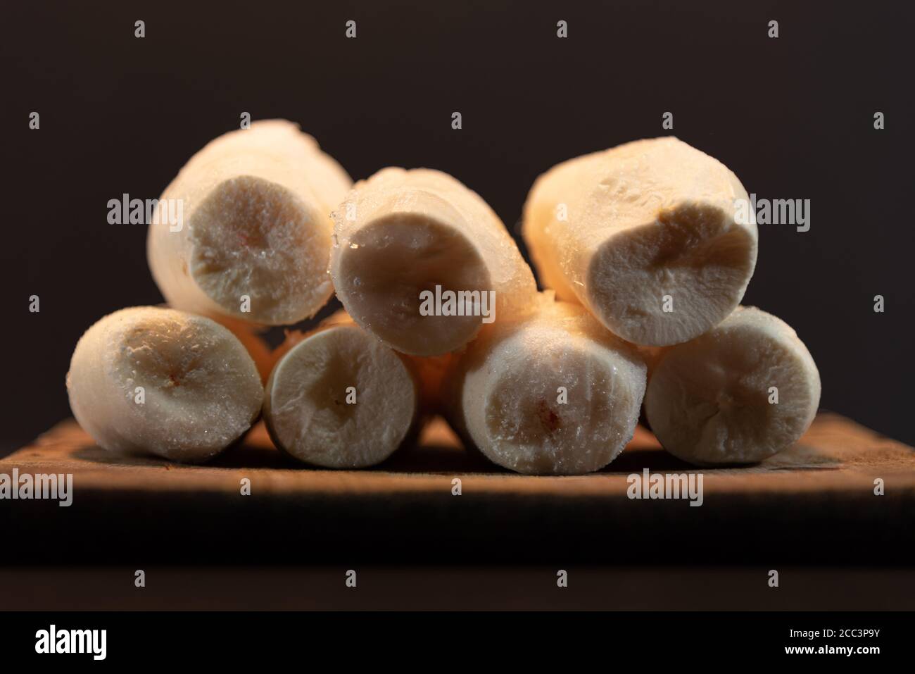 Cassava root. Source of carbohydrates. Tuberous plant of the ...