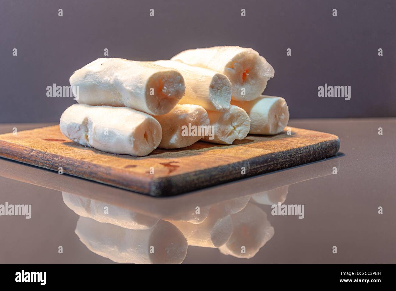 Cassava root. Source of carbohydrates. Tuberous plant of the ...