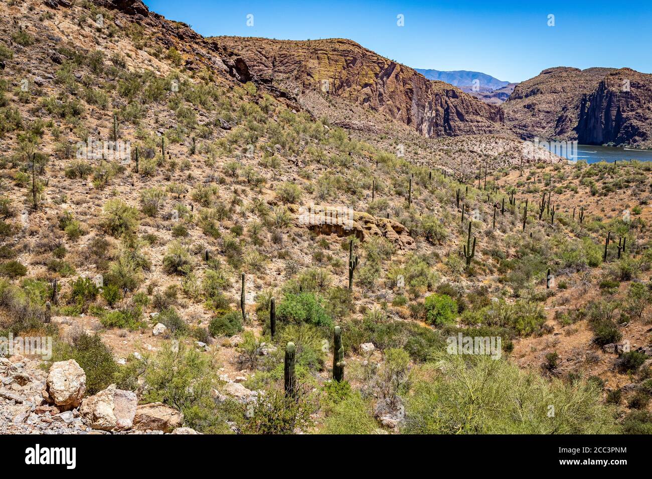 Apache Trail Scenic Drive Stock Photo - Alamy