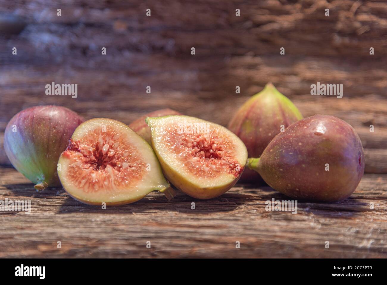 Fig fruits. Fruit name - Fig. Scientific name - Ficus carica L ...