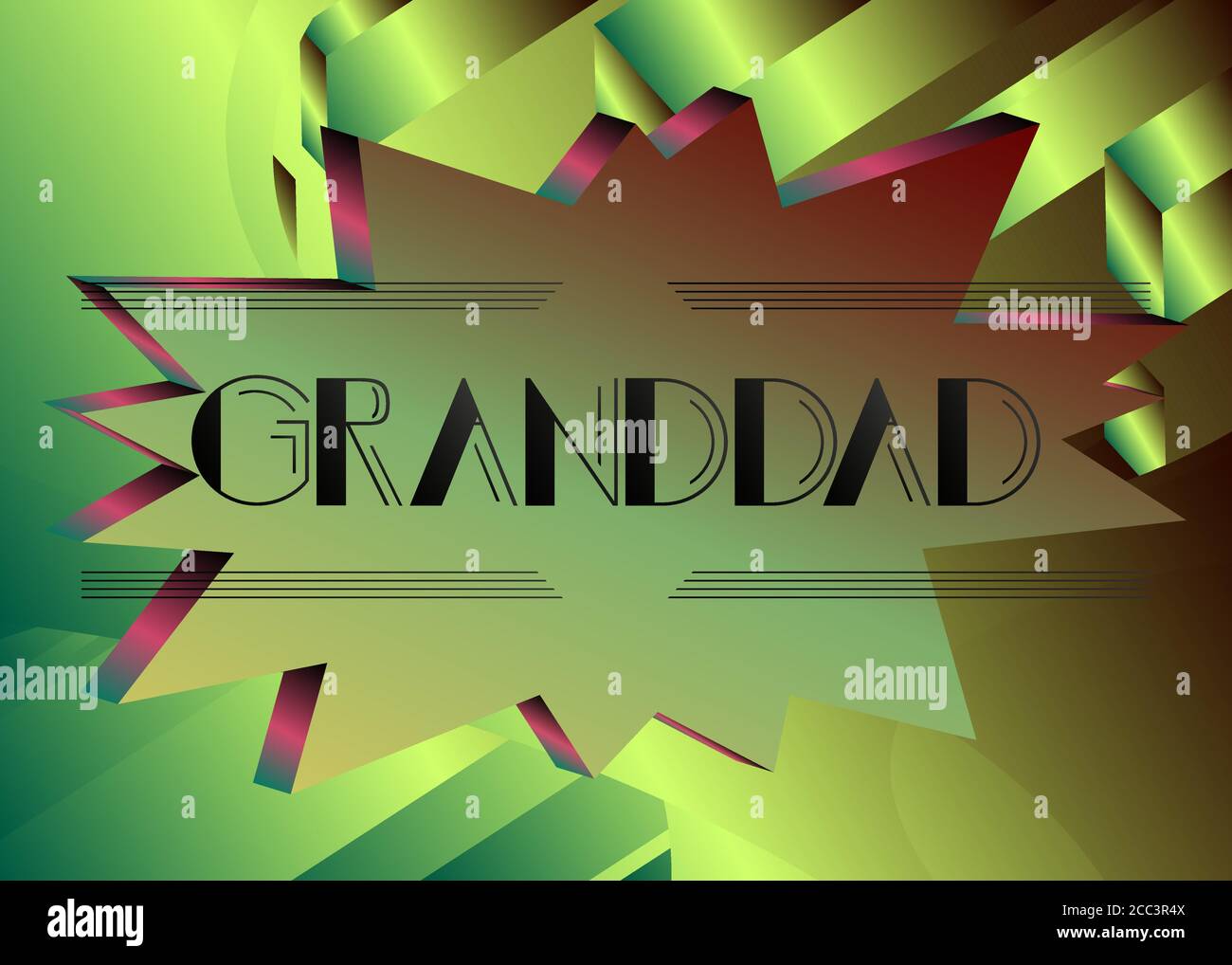 Old person sign letters Stock Vector Images - Alamy