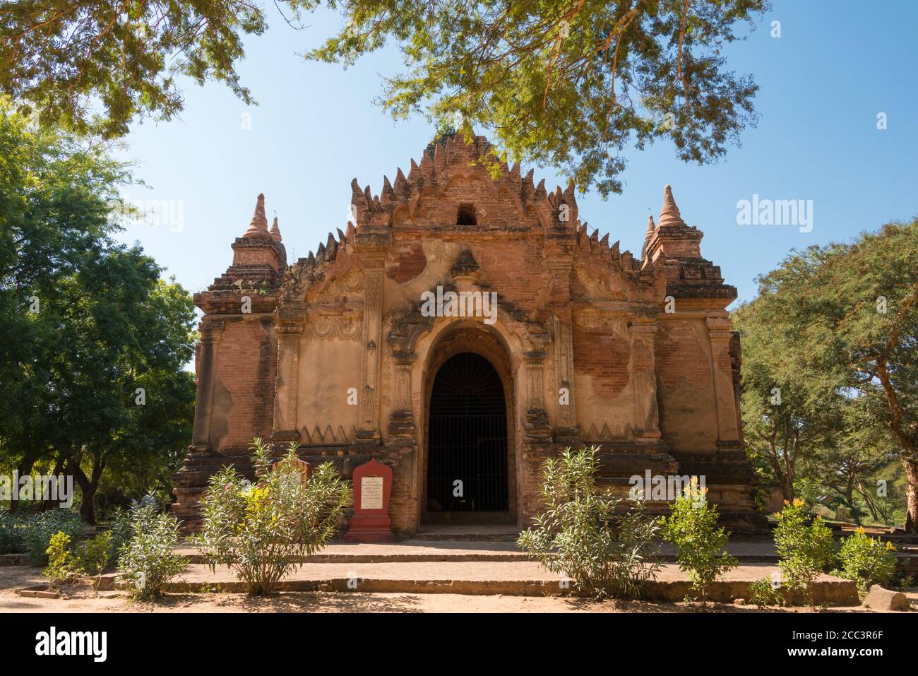 Bagan, Myanmar - Bagan Archaeological Area and Monuments. a famous ...
