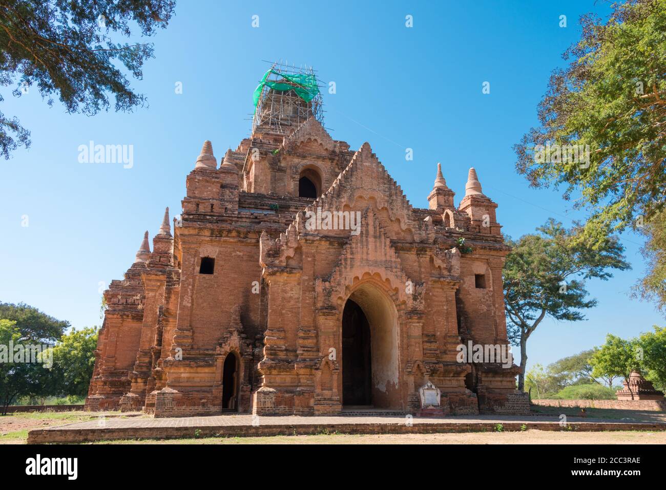 Bagan, Myanmar - Bagan Archaeological Area and Monuments. a famous ...