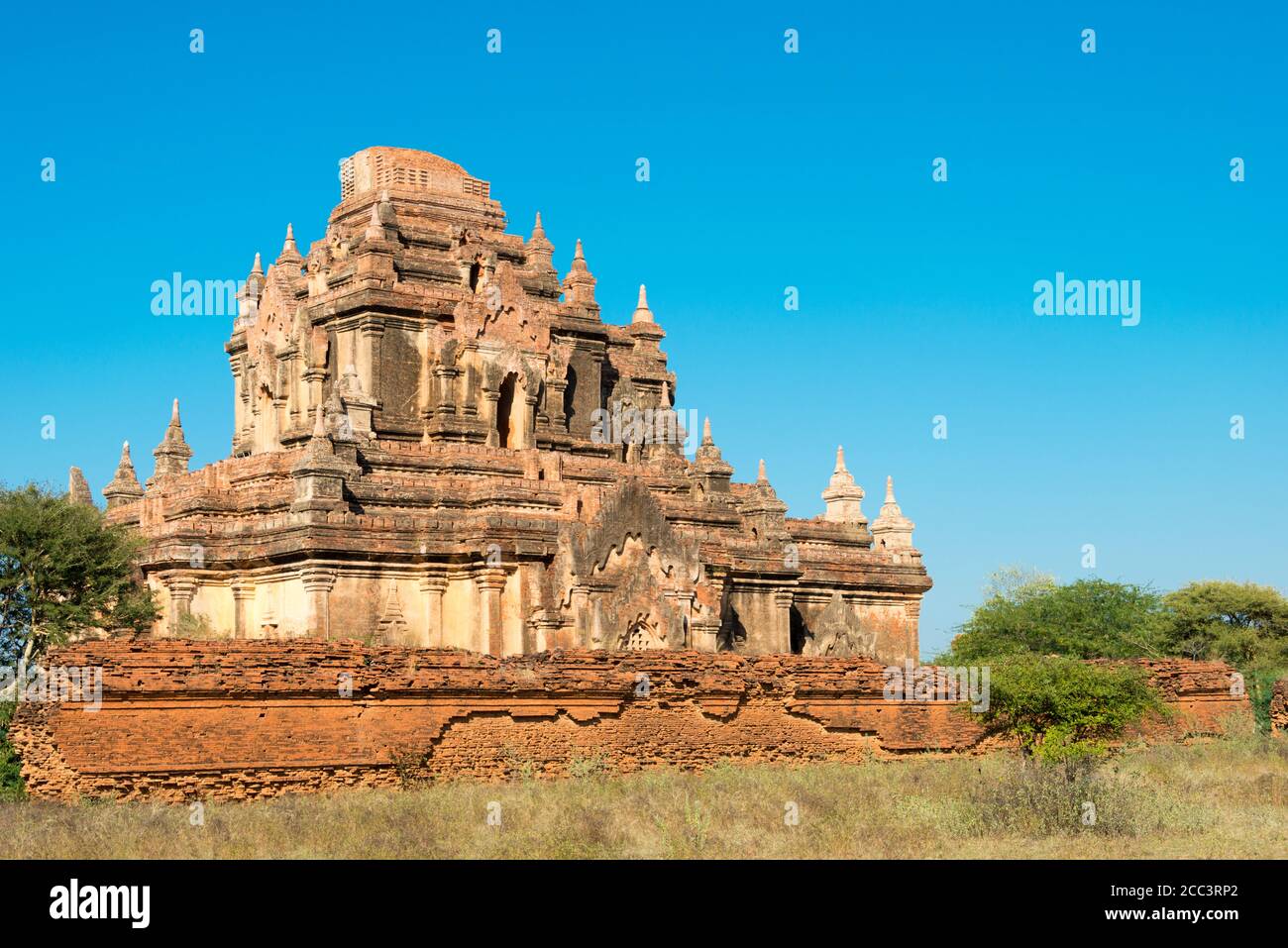 Bagan, Myanmar - Bagan Archaeological Area and Monuments. a famous ...