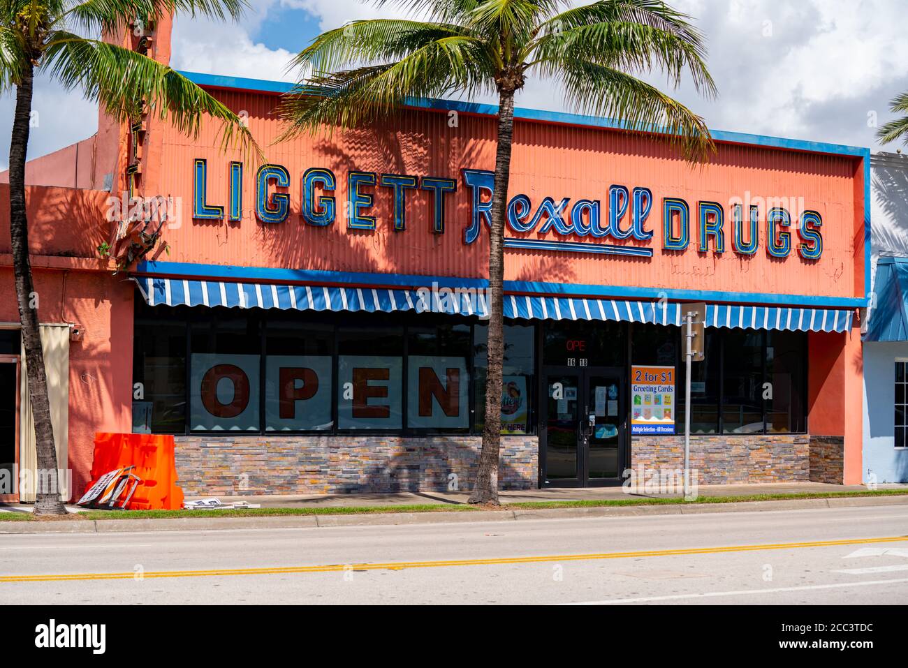 Liggett Rexall Drugs Dania Beach FL USA Stock Photo - Alamy