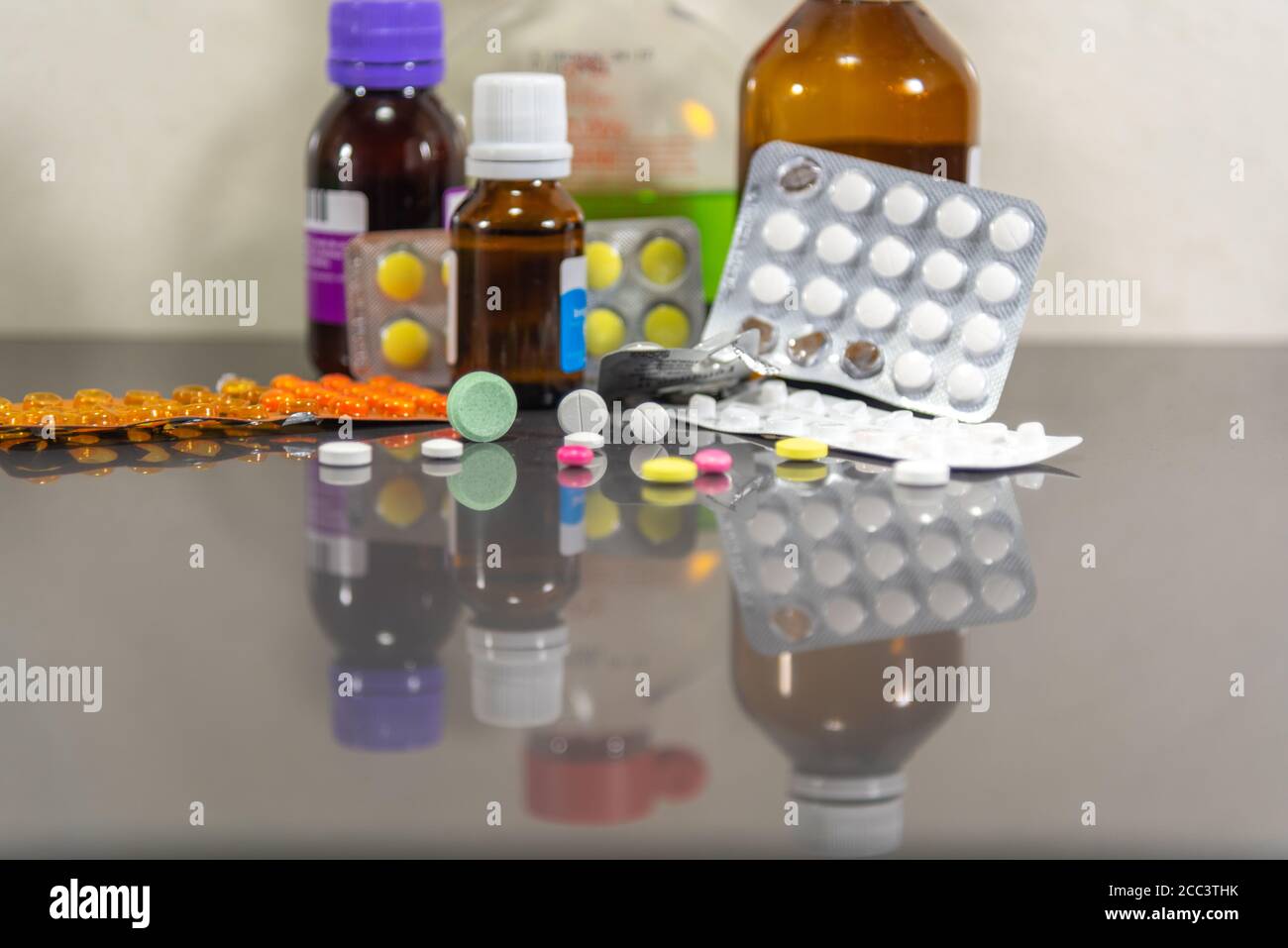 Pills and medicines. Drugs and medicine capsules for human use ...