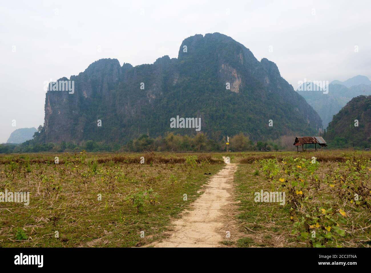 Vang Vieng, Laos - Nature image of Vang Vieng. a famous Landscape in ...