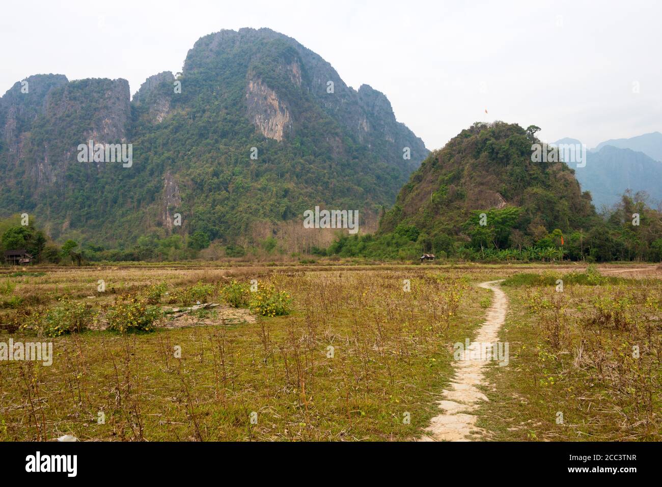 Vang Vieng, Laos - Nature image of Vang Vieng. a famous Landscape in ...