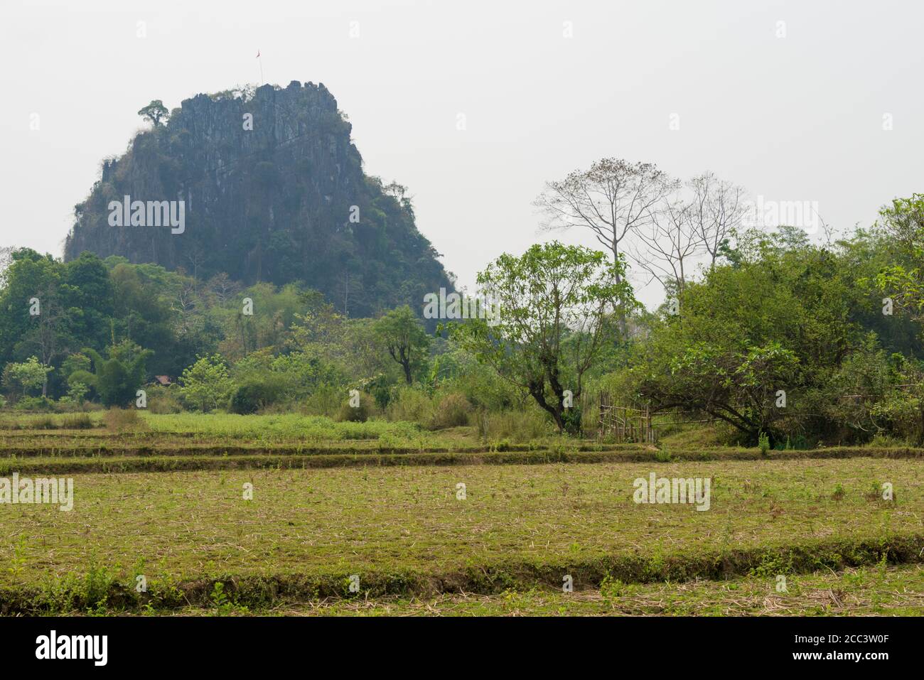 Vang Vieng, Laos - Nature image of Vang Vieng. a famous Landscape in ...