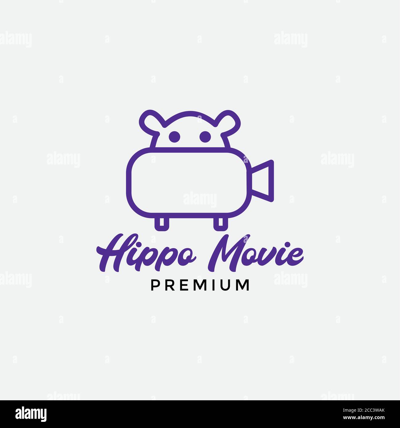 Hippo species Stock Vector Images - Alamy