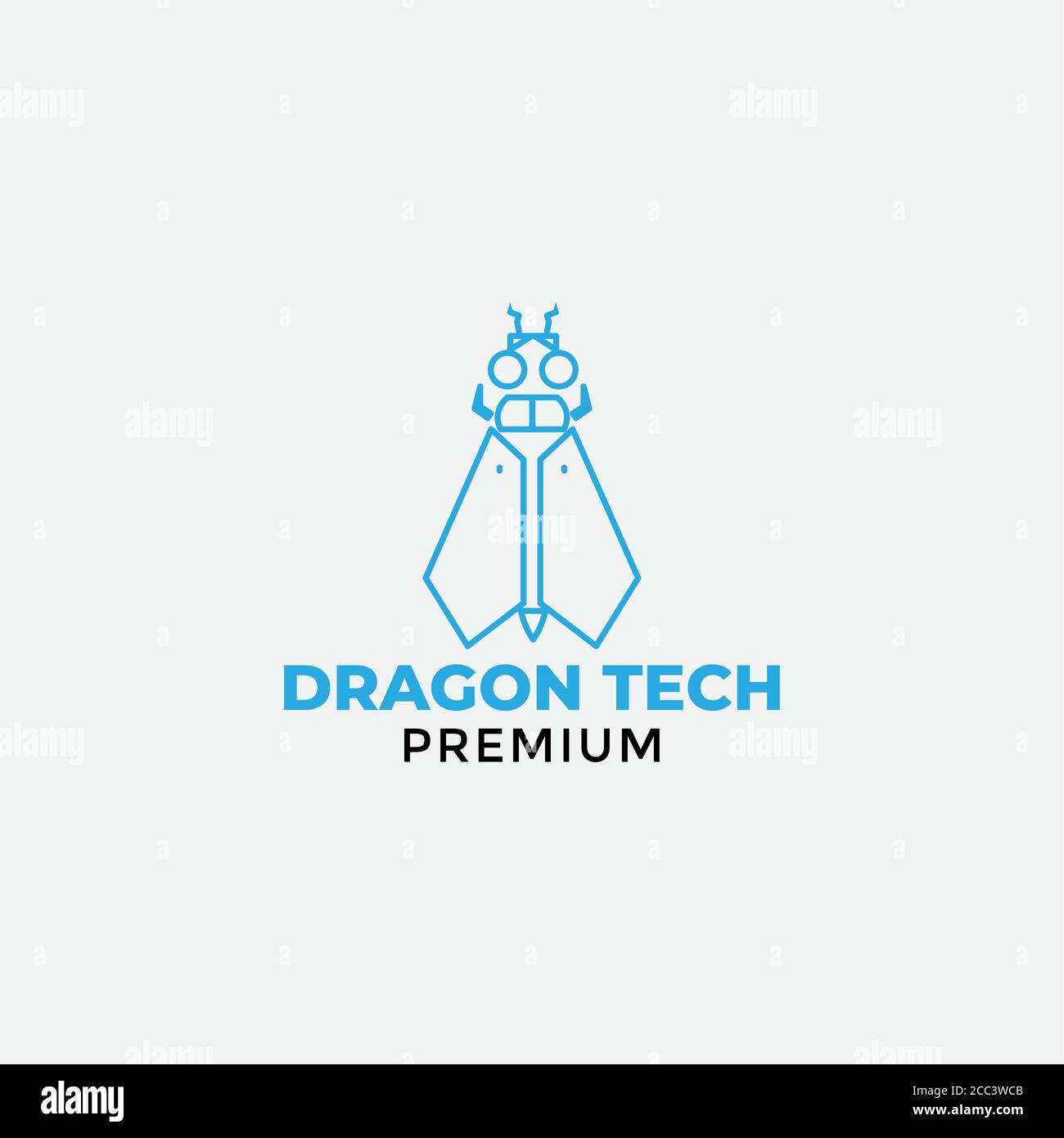 Fire dragon robot Stock Vector Images - Alamy