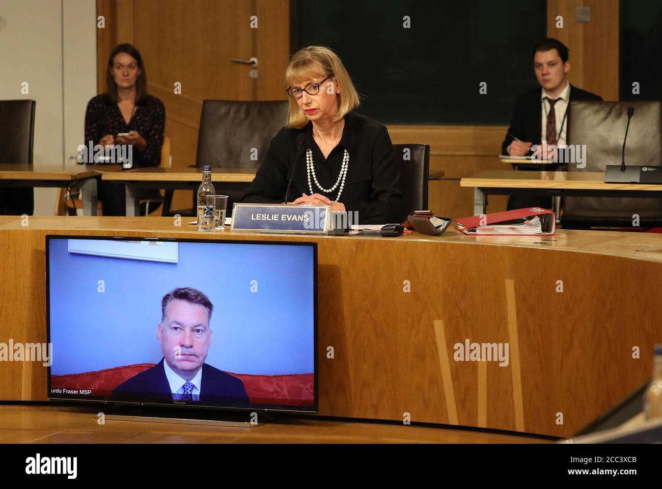 Leslie evans permanent secretary hi-res stock photography and images ...