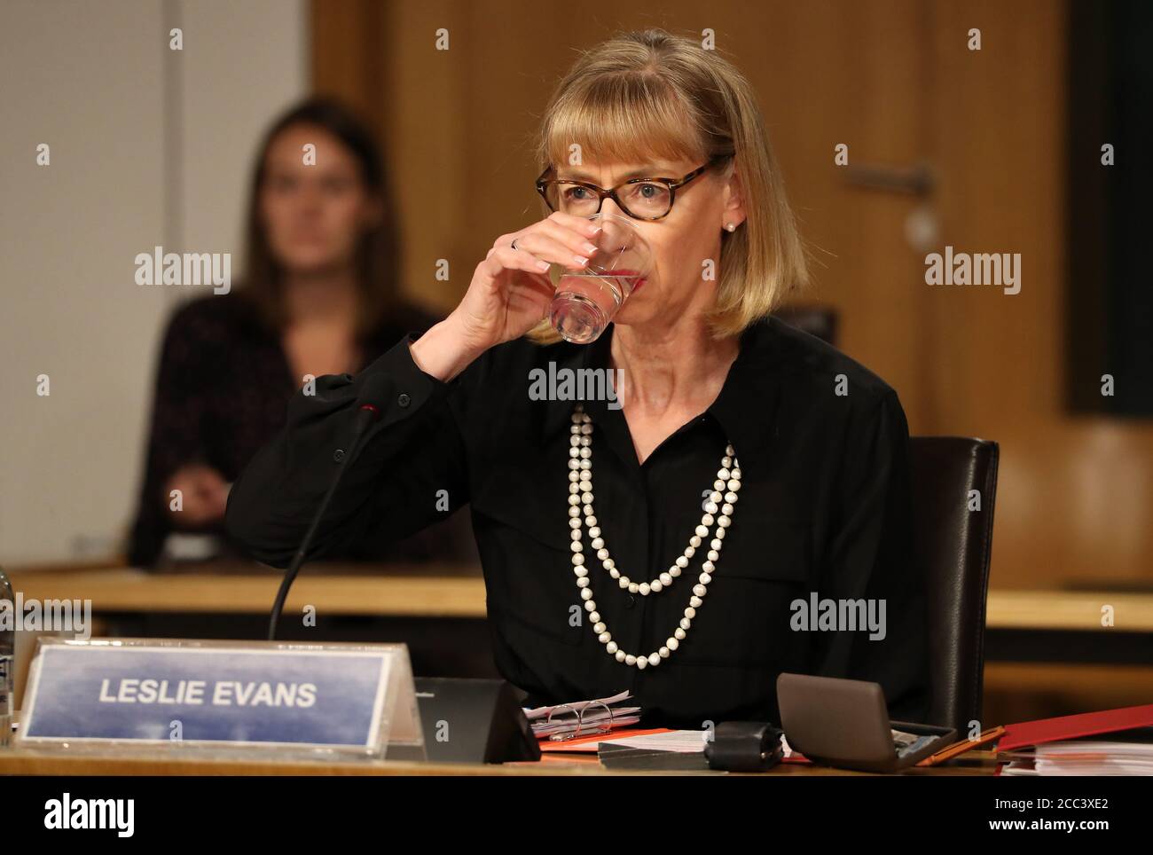 Leslie evans permanent secretary hi-res stock photography and images ...
