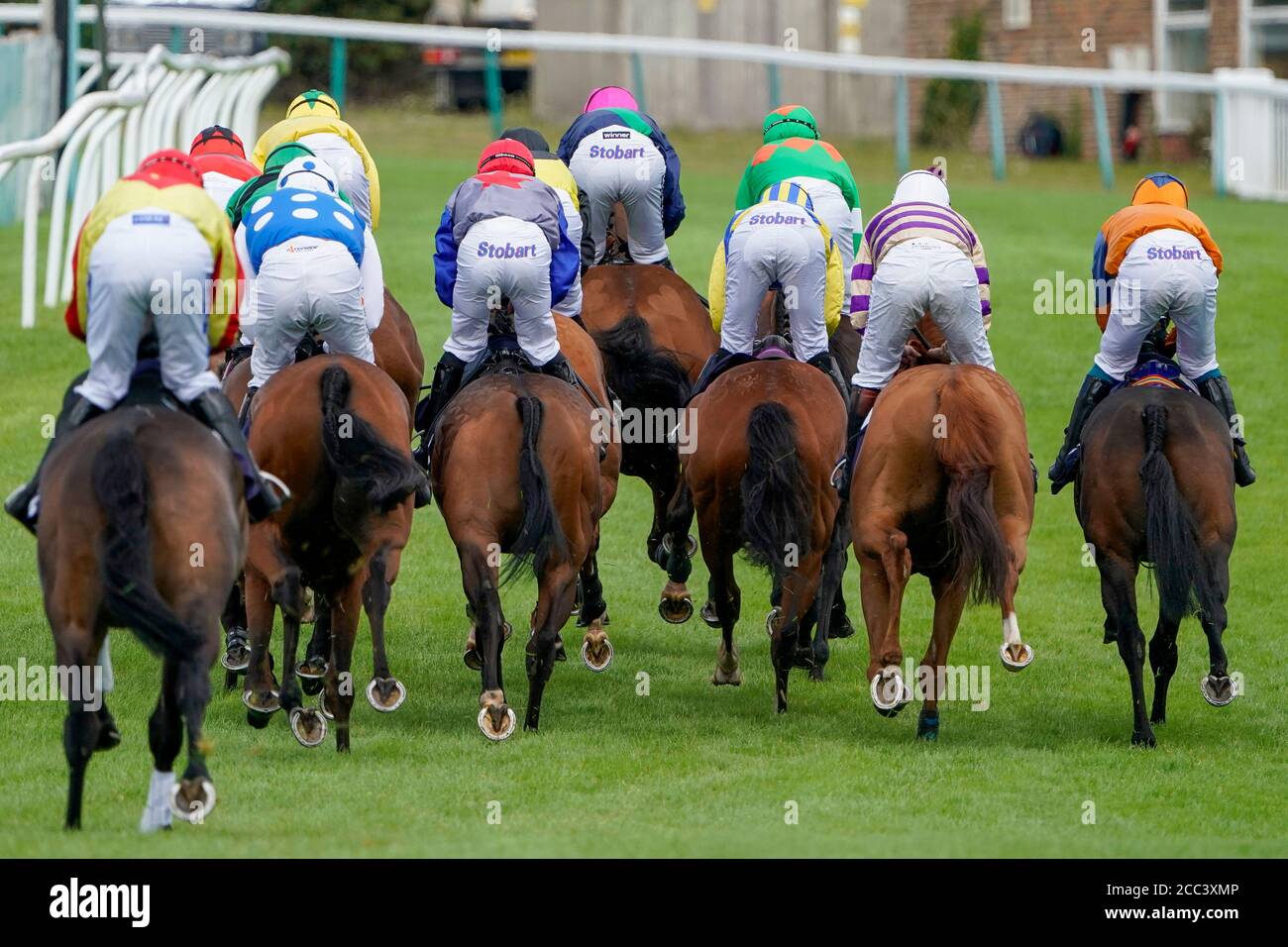 Fontwell racecourse general view hi-res stock photography and images ...