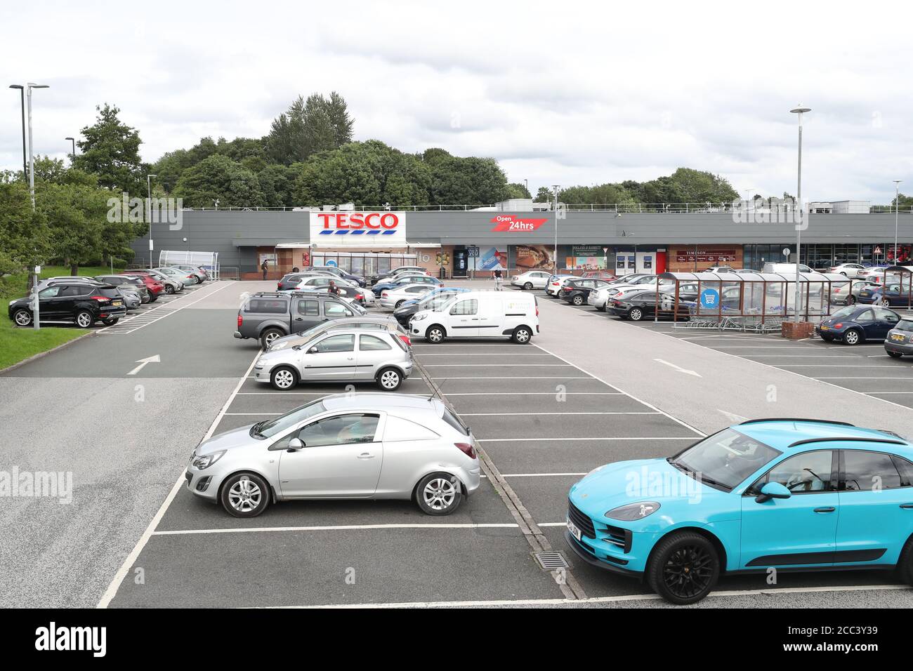 Tesco store in Rochdale, where the prosecution have alleged that Nigel ...