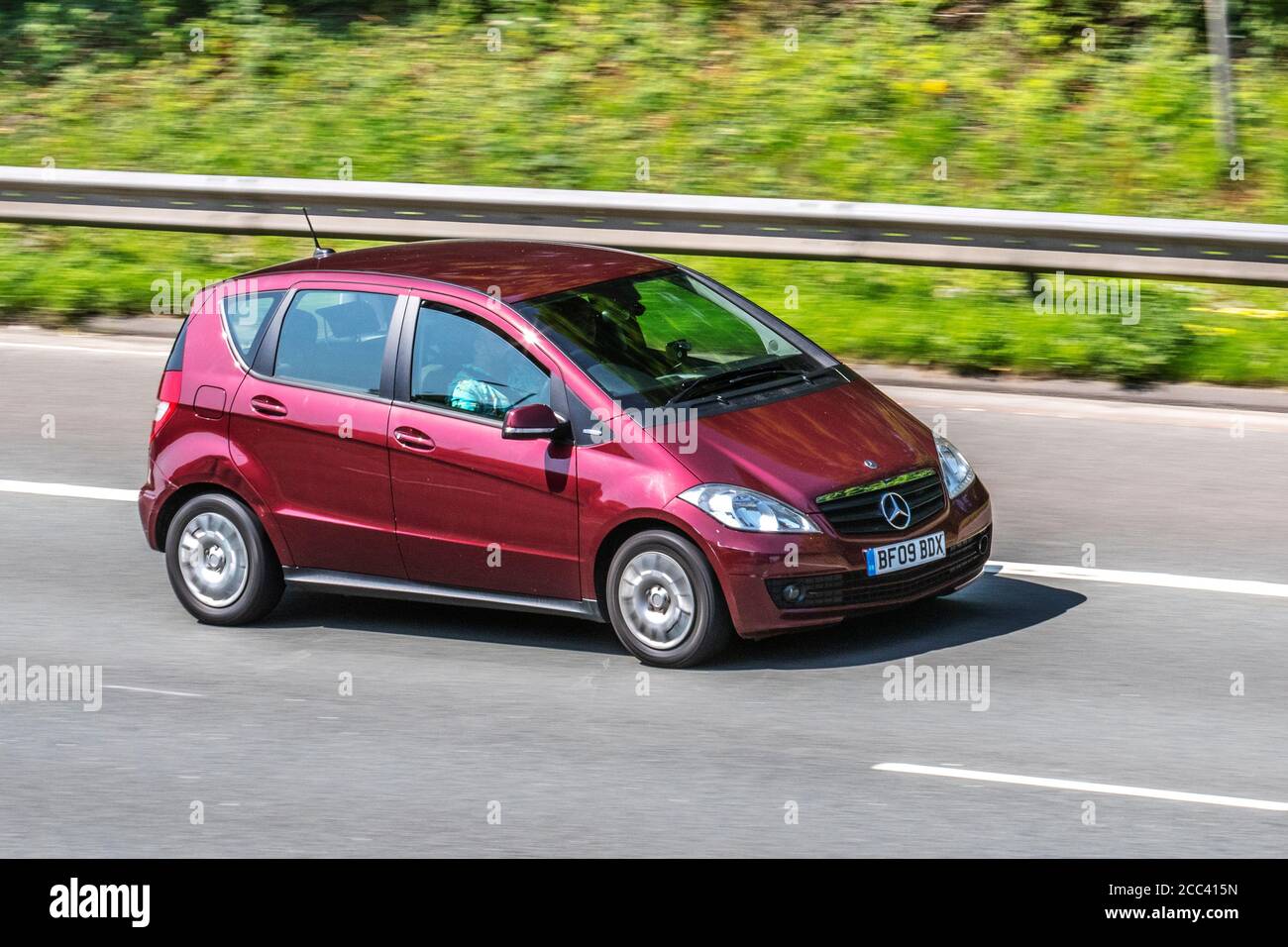 2009 red mercedes a150 classic se hi-res stock photography and images ...