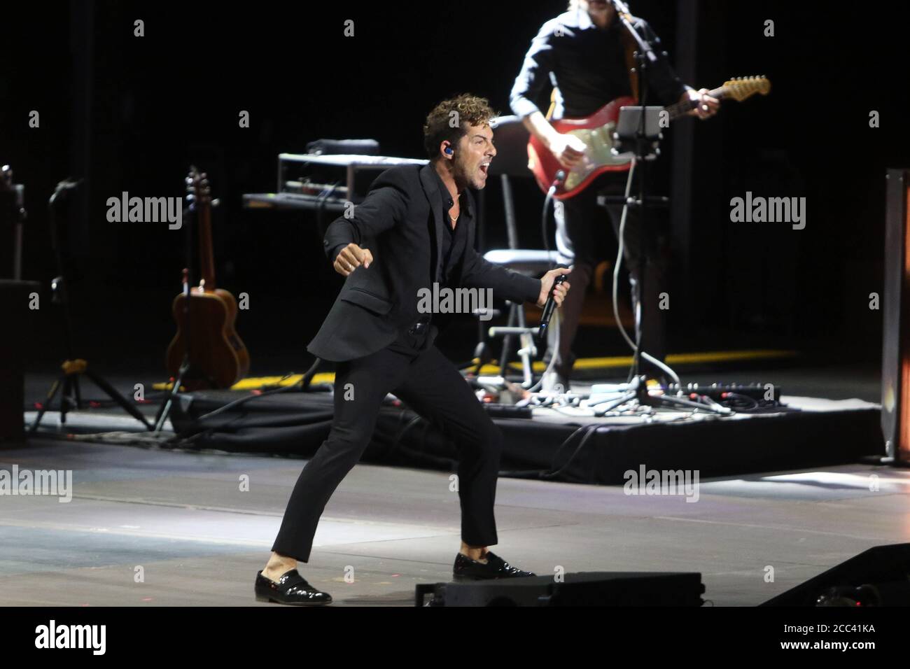 August 18, 2020: 18 August 2020 (Marbella, Malaga) Singer David Bisbal ...