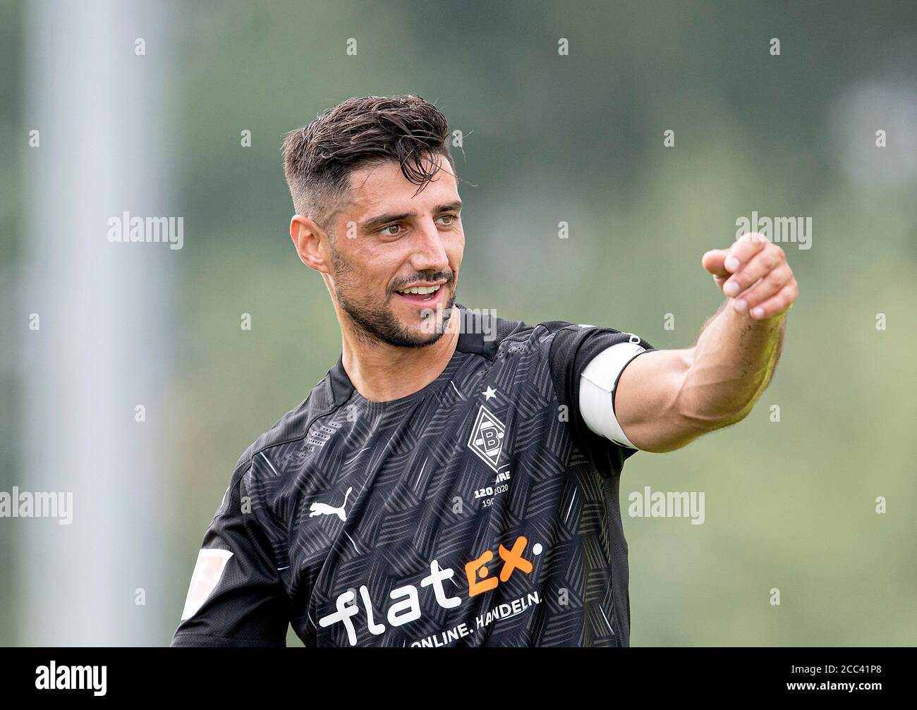 Lars STINDL (MG) gesture, gesture, soccer test match, Borussia ...